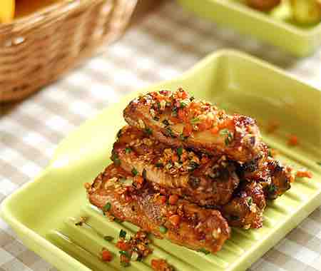 Dry Garlic Ribs | | Authentic Chinese Food Recipes Blog